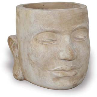 Monk Head Planter | Baker City, Oregon — The Succulent Hub
